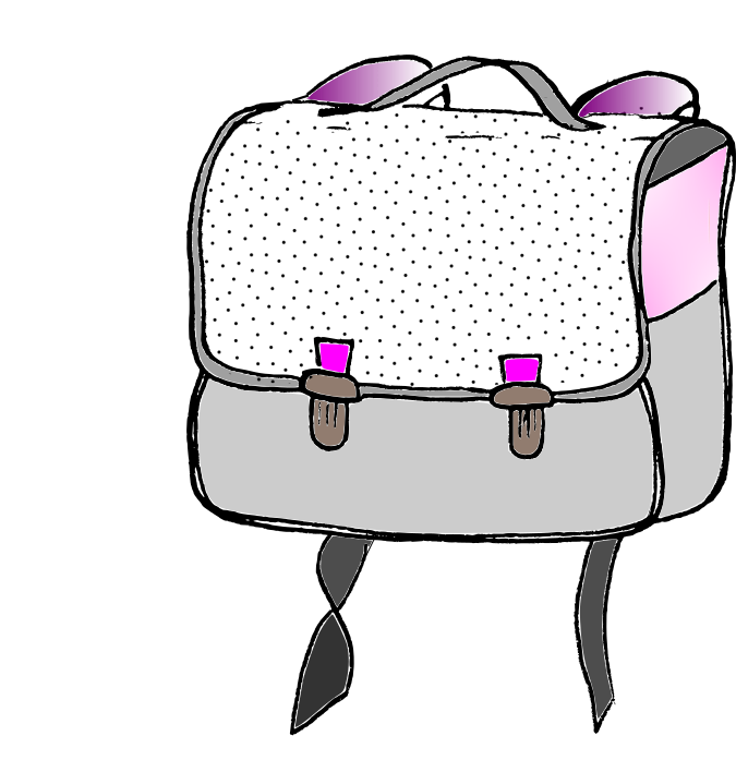 PDF*Cartable maternelle LUCKY- PATRON NUMERIQUE - Moijecouds